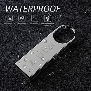 USB Flash Drive 5 Pack 8GB Flash Drives Thumb Drive, 2.0 Memory Stick with Zinc Alloy Design, Jump Drive Pendrive for Data Storage and Backup, Gift USB Disk Zip Drive