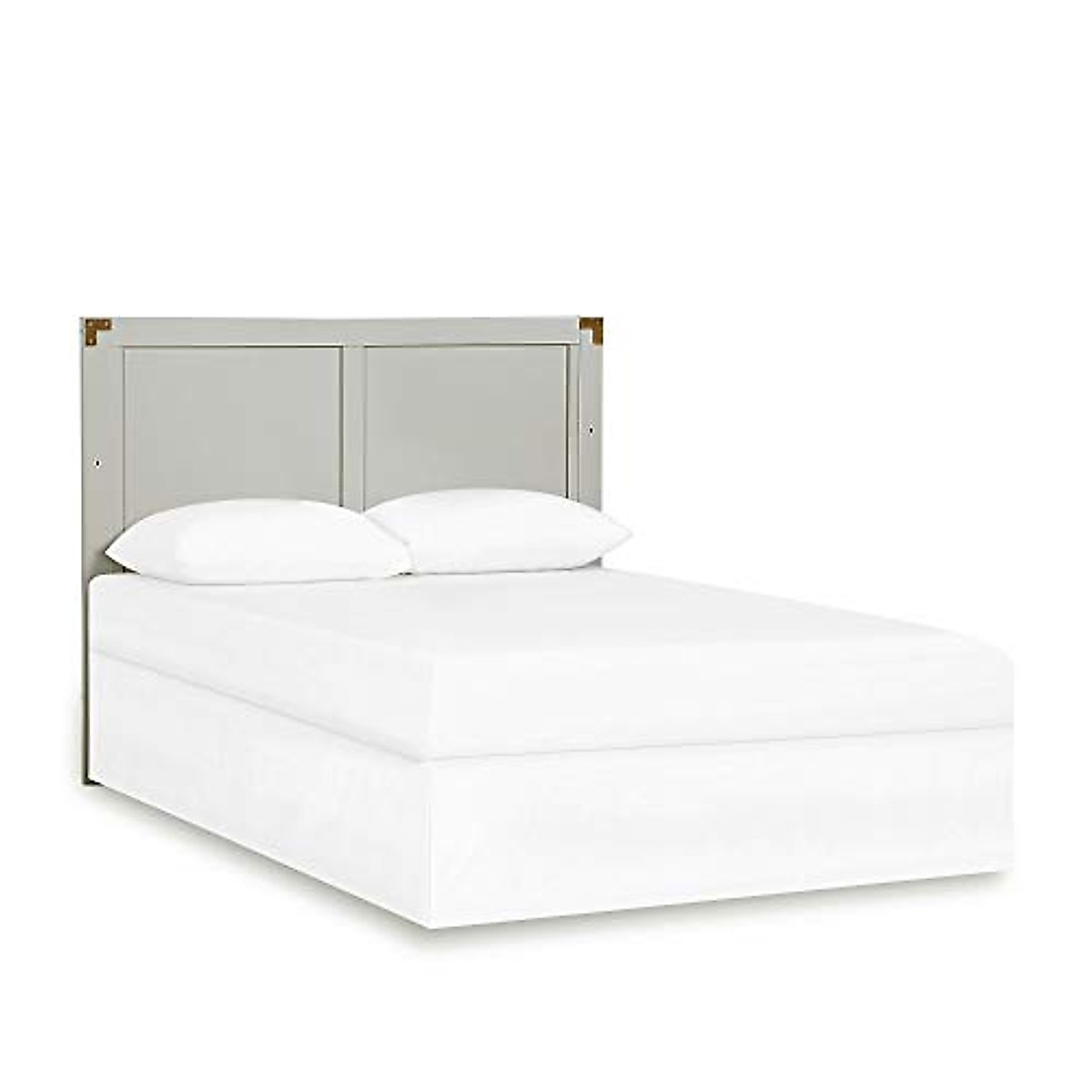 Baby Relax Mile 5-in-1 Convertible Crib, Soft Gray