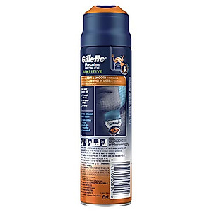 Gillette Fusion ProGlide 2 in 1 Shave Gel Sensitive - 6 oz