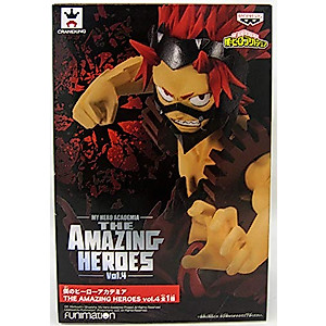Banpresto 39346 My Hero Academia The Amazing Heroes Vol. 4 Eijiro Kirishima Figure