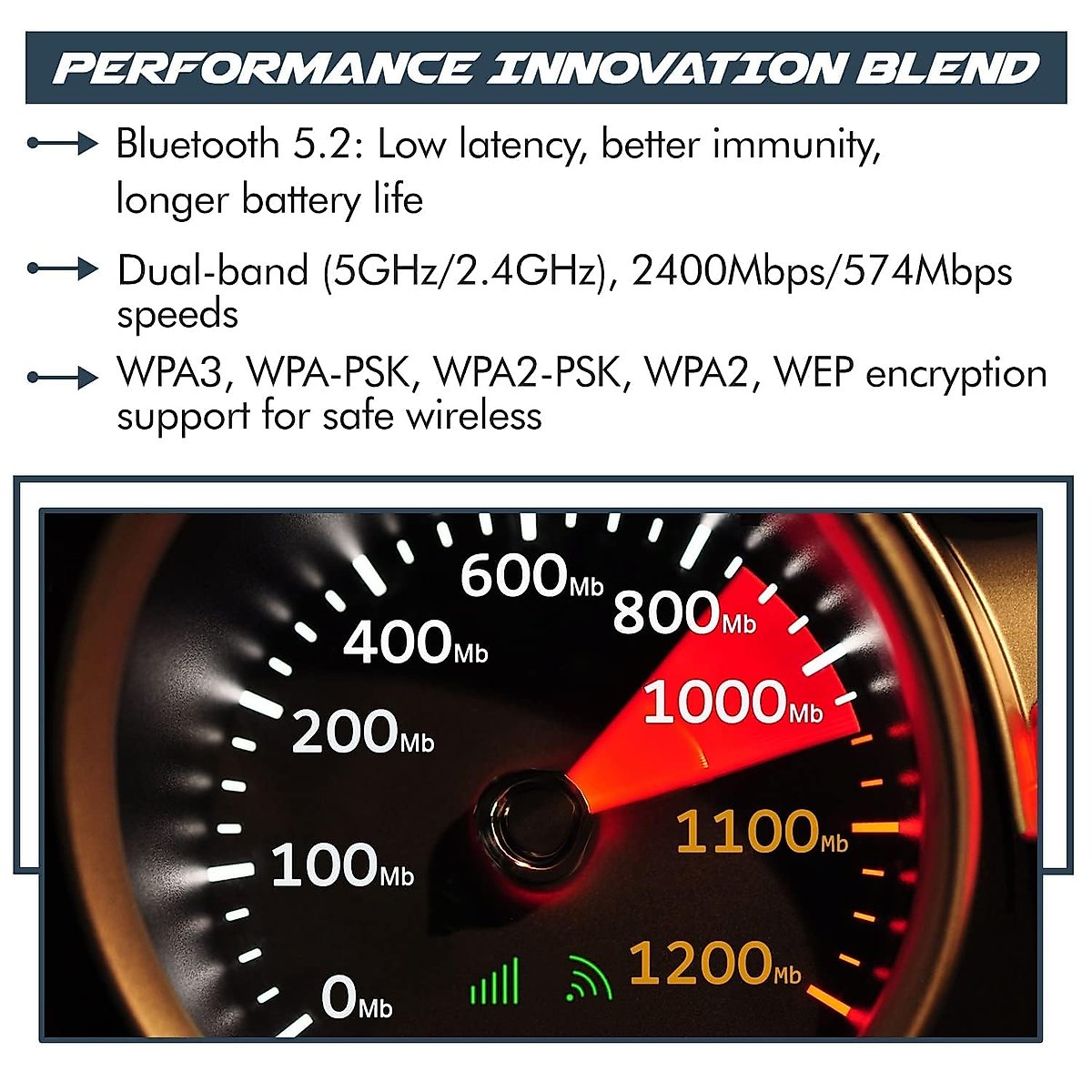 HighZer0 Electronics AX201 WiFi 6 Card | Dual Band Wi-Fi | 2.4 Gbps | CNVio2 M.2 WiFi Card for PC | Supports Bluetooth 5.2 | Requires Intel 10th+ Gen CPU with Windows 10+ or Linux | AX201NGW (AX201)