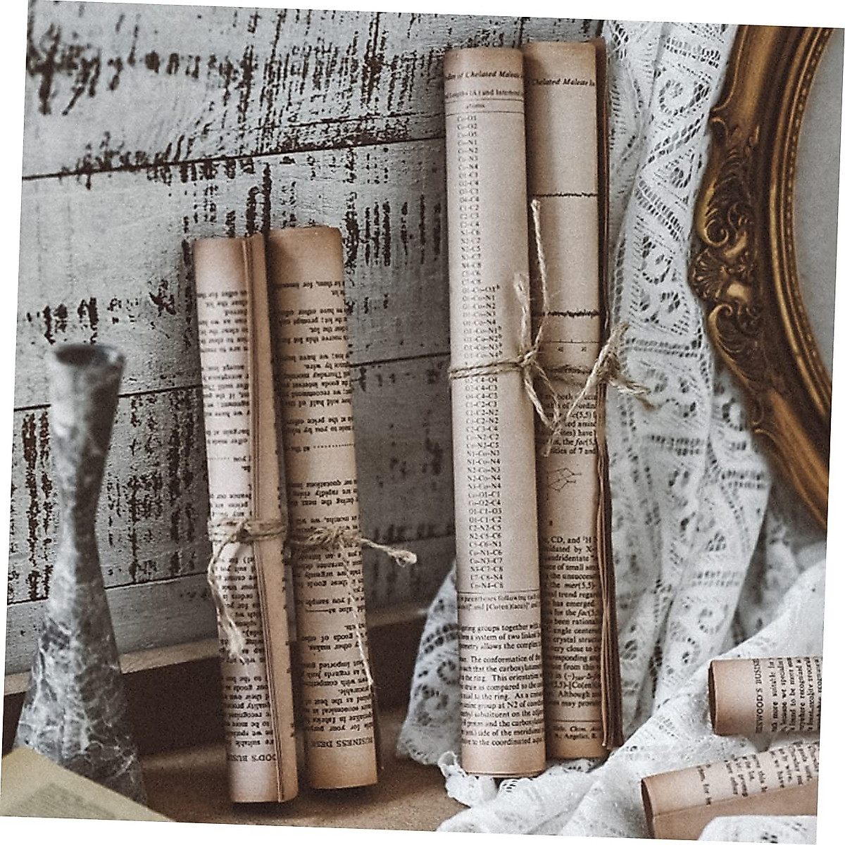 Homoyoyo Vintage Old Newspaper Scrapbooking Newspaper Adult Artistic Photography Newspaper Decoration for Home Decorative Newspaper Photo Newspaper Retro Newspapers Decorations Aldult Child