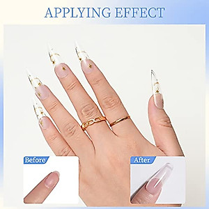 ROSALIND 4.2oz Clear Acrylic Nail Powder Clear Nail Acrylic Powder for Nail Acrylic Extension Professional Polymer Nail Acrylic Powder Clear Nails carving French Nail Extension, No Nail Lamp Needed