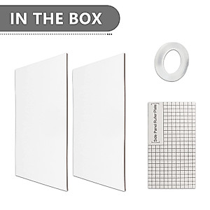 BJADE'S Window Air Conditioner Side Insulation Foam Panels,Summer and Winter AC Insulating for Indoor Window AC Unit