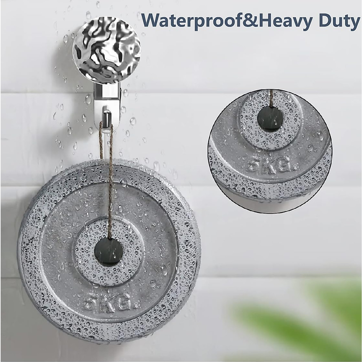 1 Piece of 2024 New Vacuum Suction Cup Hook No Drilling Holes Easy to Install. Hooks for Bathroom,Shower Room,Living Room,Bedroom,Kitchen,Hotel, Indoor,Store, Window Glass,Removable and Reusable