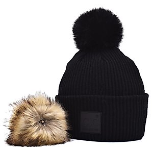 C.C Beanie Tie Dye Solid Detachable or Interchangeable Two Pom Cuffed Winter Knit Watch Hat Skull Cap