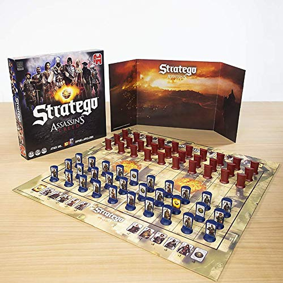 Jumbo, Stratego - Assassin's Creed, Strategy Board Game, 2 Players, Ages 8 Year Plus