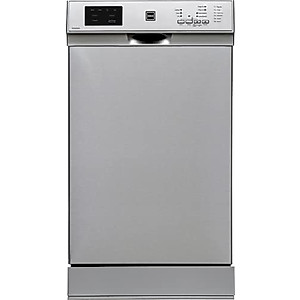 RCA RZ0381 Front Control-Built in FULLSIZE Dishwasher, 57 DBA, Stainless Steel, 18” WIDE, Stainless