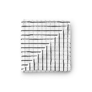 AENNE BABY Muslin Swaddle Blanket for Boys & Girls, Infant Toddler Quilt, Luxurious Wrap, Soft and Silky Stroller & Nursing Cover, Grey Watercolor Mesh Blankie, Large 47"x 47", 1 Pack