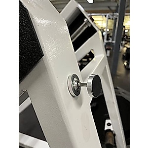 Gym Dual Magnetic Phone Mount & Holder. Attaches magnetically to Metal Surface.