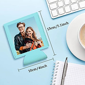 Custom Can Sleeve Beer Coolers 1-150pcs Bulk Personalized Koozies Insulated Beverage Bottle Holder with Logo Image Text for Party Weddings Fishing Picnics