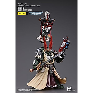 JoyToy Warhammer 40K Dark Angels Supreme Grand Master Azrael 1:18 Scale Action Figure