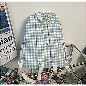 JELLYEA Kawaii Backpack Cute Backpack with Kawaii Accessories Laptop Bag Rucksack Girl Schoolbag Canvas Bag Teens Bookbag