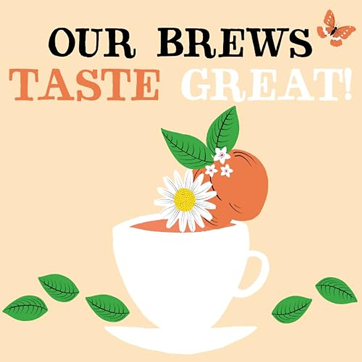 Clipper Tea Chamomile & Peach Teabags – USDA Organic, Great Hot or Iced – Natural, Fair & Delicious Fruity Chamomile & Peach Infusion – 20 Tea Bags