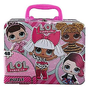 L.O.L Surprise! 48pc Puzzle Tin Box Lunch Tin
