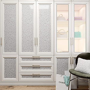 Yenhome 118"x30" Peel and Stick Countertops Marble Contact Paper for Countertops Waterproof Contact Paper for Bathroom Countertop Cabinet Glossy Granite Wallpaper Peel and Stick Kitchen Counter Covers