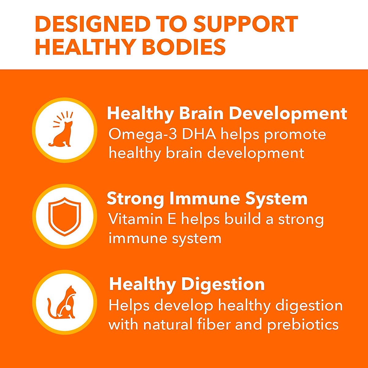 IAMS PROACTIVE HEALTH Healthy Kitten Dry Cat Food with Chicken Cat Kibble, 3.5 lb. Bag