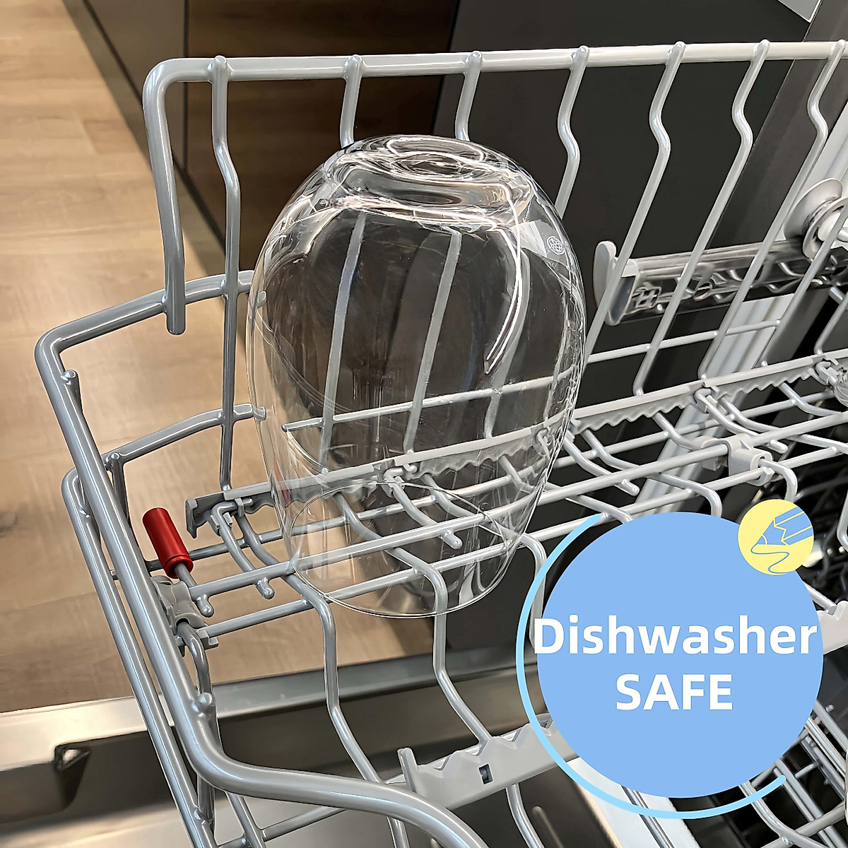 AtMU Basic Stemless Wine Glasses Set of 12, 18 fl. oz Dishwasher Safe, All Purpose Wine Glasses for Cocktails, Coffee and Spritzers, Exellent for Family, Party and Business