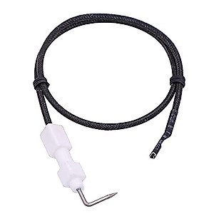 METER STAR CSA Certified Propane Electronic Pulse Gas Igniter and 16" Electrode Ignition Cable Wire Assembly Replacement Kit for Outdoor Propane Gas Patio Heater,USE AAA Battery