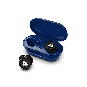 NHL Toronto Maple Leafs True Wireless Earbuds, Team Color