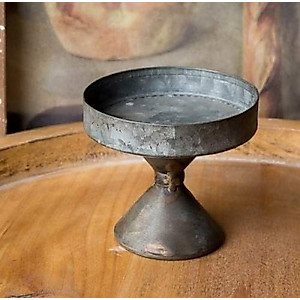 Park Hill 3" Farmhouse Tin Cupcake Holder Home Decor