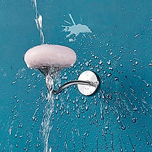 Veemoon Magnetic Soap Holder Shower Soap Holder Bath Soap Liquid Bathing Accessories Soap Bar Holder for Shower Bar Soap Holder Magnetic Wall Soap Holder Stainless Steel Drain Rack