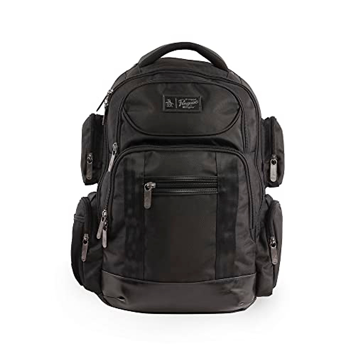 ORIGINAL PENGUIN Backpack, Black, 19"