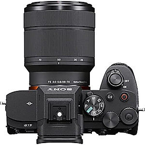 Camera Bundle for Sony a7 IV Full-Frame Mirrorless Camera with FE 28-70mm f/3.5-5.6 OSS Lens and Accessories (128GB, Photo/Video Editing Software, and More)