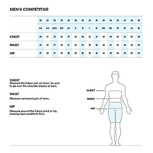 Speedo Men's Swimsuit Jammer Endurance+ Beta Blade Team Colors