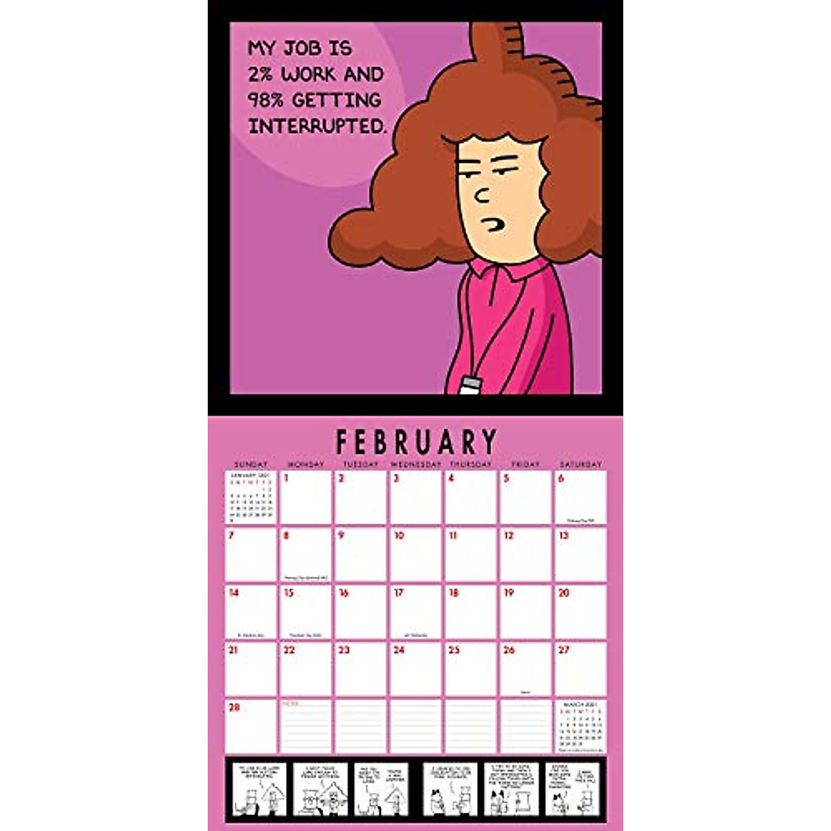 Dilbert 2021 Wall Calendar
