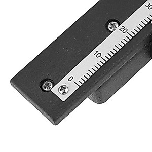 SALUTUYA Microscope Calipers Professional Attachable Mechanical X-Y Moveable Stage Caliper High Precision with Scale for Microscope