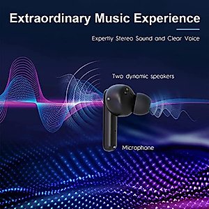 Tecno BDE01 True Wireless Bluetooth Earbuds with Microphone & G01 Wireless Gaming Earbuds with Microphone Noise Cancelling with Mic