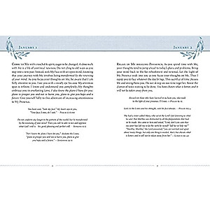 Jesus Calling, Large Text Cloth Botanical, with Full Scriptures: Enjoying Peace in His Presence (A 365-Day Devotional)