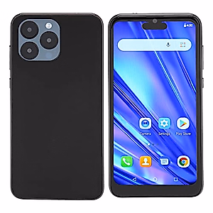 Unlocked Smartphone, Smartphone Dual Core Sensor 6.1 Inch HD Screen for Android 11 to Call (US Plug)