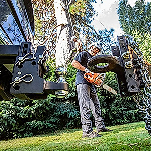 Pintle Tow & Stow - Fits 2.5" Receiver, 2-5/16" Ball, 8.5" Drop - TS20056