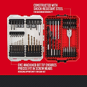 CRAFTSMAN Drill Bit Set, 60 Pieces (CMAF1260)