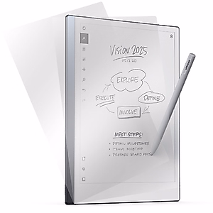 Thankscase Paperfeel Screen Protector Compatible for Remarkable 2 10.3 Digital Paper Tablet, Write, Draw and Sketch Like on Paperfeel, Anti-glare Matte PET Paperfeel Film Screen Protector