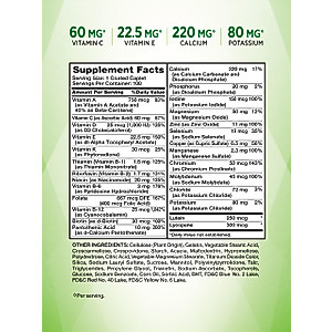 Multivitamin for Adults 50+ | Non-GMO & Gluten Free Daily Supplement | Plus Vitamin D, C, and B Vitamins | By Nature's Truth