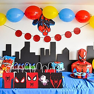 15 PCS Birthday Party Bags for Super Hero Birthday Party Decoration Supplies Goody Bags For Boys