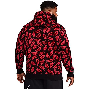 Nike Hoodie's (as1, alpha, s, regular, regular, Black/Red (DV8152-657))