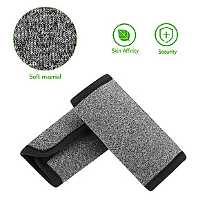 Accmor Car Seat Strap Covers for Baby Kids, Car Seat Strap Covers Shoulder Pads, Soft Seat Belt Covers for All Car Seats, Pushchair, Stroller