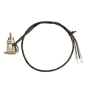 Prewired Switchcraft USA 3-Way Toggle Switch-LP