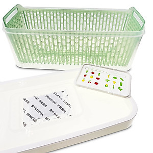 Produce Saver Refills Kit for OXO GreenSaver Produce Keepers and Crisper Inserts, Keep Fruits Veg Fresh, Also Compatible with Bluapple Produce Freshness Saver Balls and other Produce Savers (12)