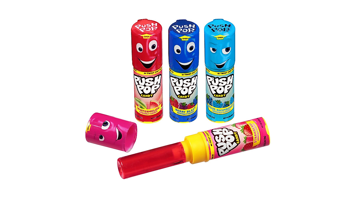 Push Pop Holiday Candy Variety Pack - Lollipops Galore