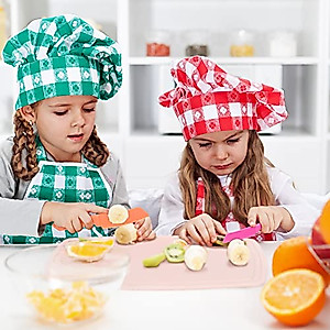 12 Pieces Kids Knifes Set Include Plastic Safe Toddler Knife Wooden Cutting Knifes Child Kitchen Knife Serrated Edges with Cutting Board Stainless Steel Potato Slicers Crocodile Chef Crinkle Cutter