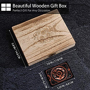 Luxury Set Playing Cards, Premium, Unique Decks, Poker, Games, Custom, Adults, Casino, Standard 3 Decks for Any Occasion Premium Wood Box Included