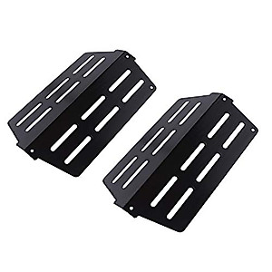 X Home Heavier 65505 Heat Deflectors Replacement for Weber Genesis 300 Series, Genesis E/S-310, E/S-330 (Front-Mounted Control) Grill Parts, Porcelain-enameled, 2-Pack