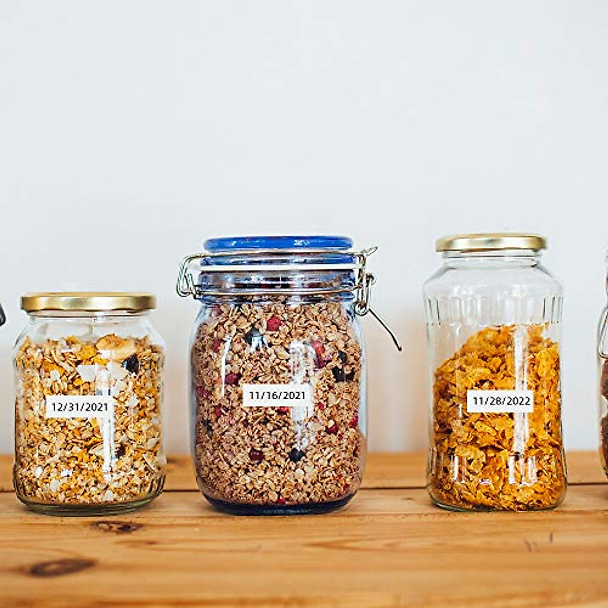 6-Pack Label Maker Tape Replace M-K231 Brother Label Maker Tape 12mm Brother Label Maker Refills M-K231, Fits Brother P-Touch M Tape M231 MK231 for Ptouch PT-M95 PT-90 PT70 PT-65 PT-85, Black on White