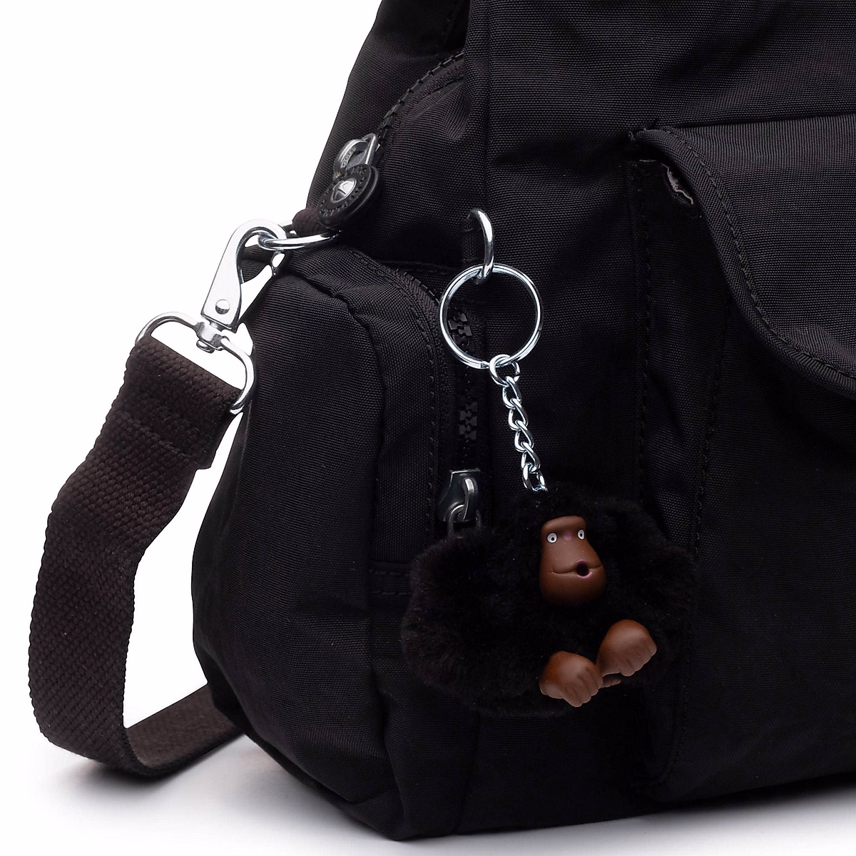 Kipling Felix Large Handbag Black Tonal