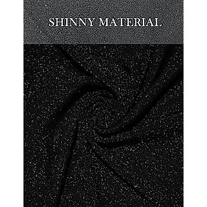DRESSTELLS Women's Cocktail Party Dresses, Black One Shoulder Glitter Sparkly Homecoming Dress for Teen, Summer Wedding Guest Skater Dress 2023 M